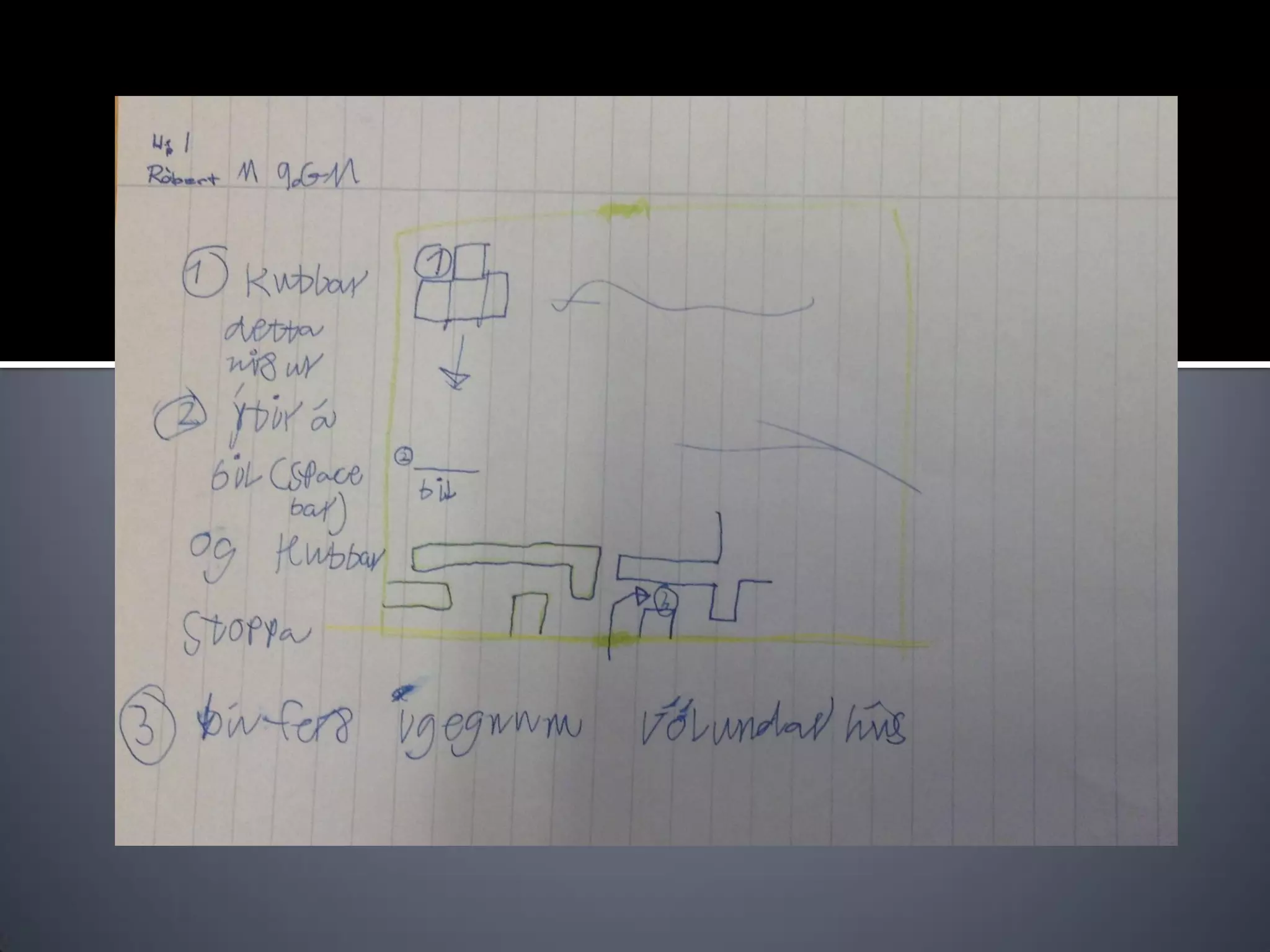 Creating games with scratch storyboard | PPT