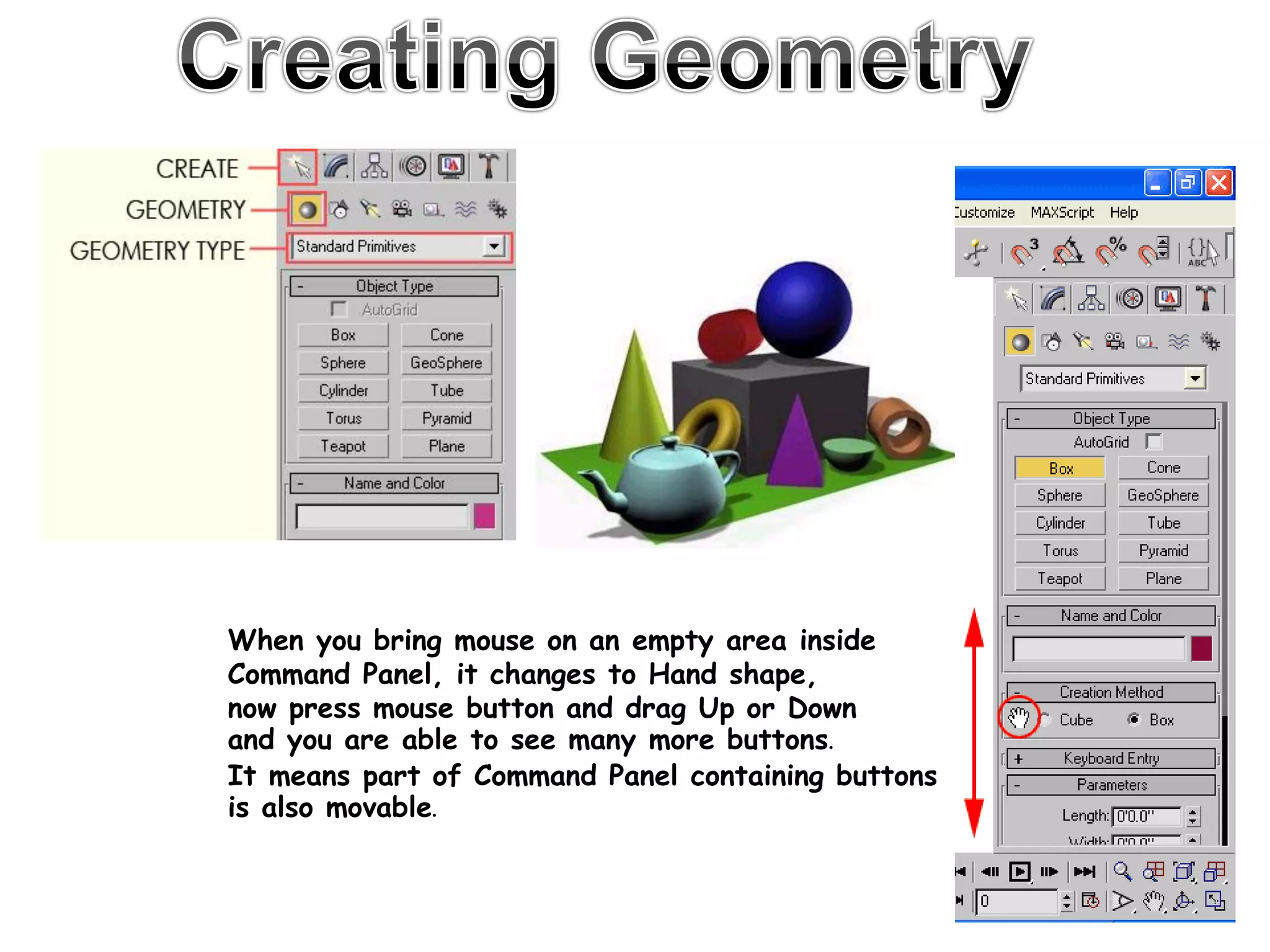 Creating geometry | PPT