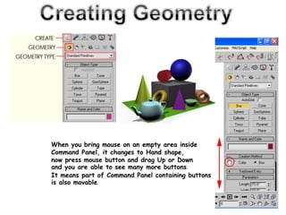 Creating geometry | PPT
