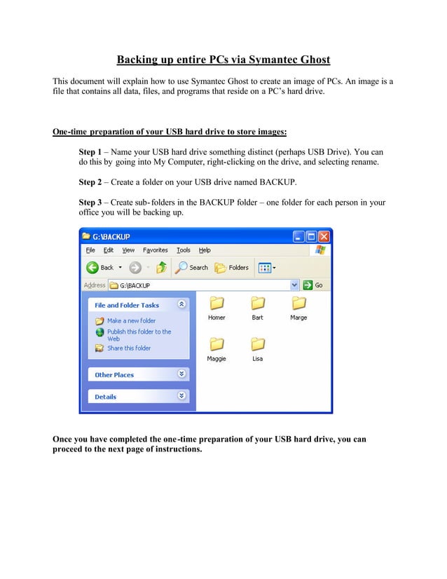 Creating ghost in windows | PDF