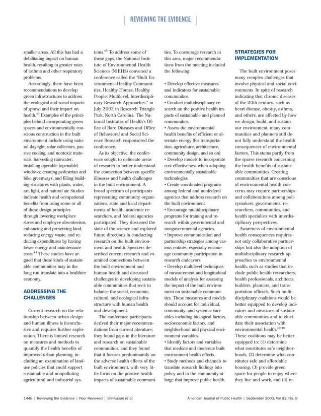 Creating healthy communities, healthy homes, healthy people initiating ...