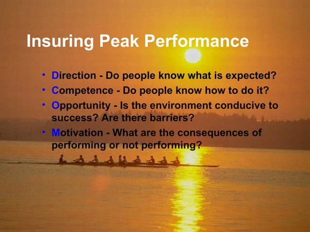 Creating High Performance Teams | PPT