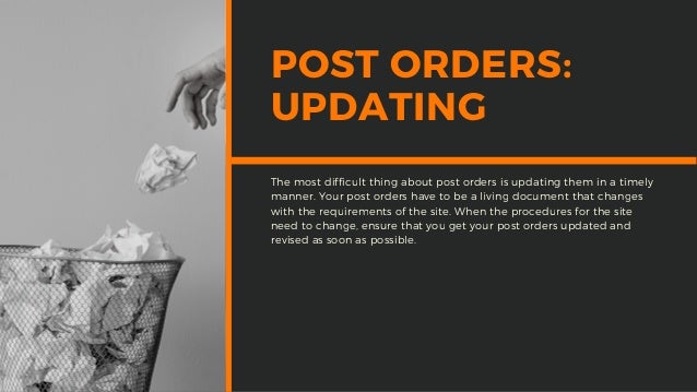 Tips For Creating High Quality Post Orders