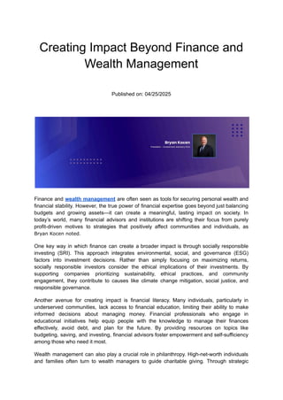 Creating Impact Beyond Finance and Wealth Management.pdf