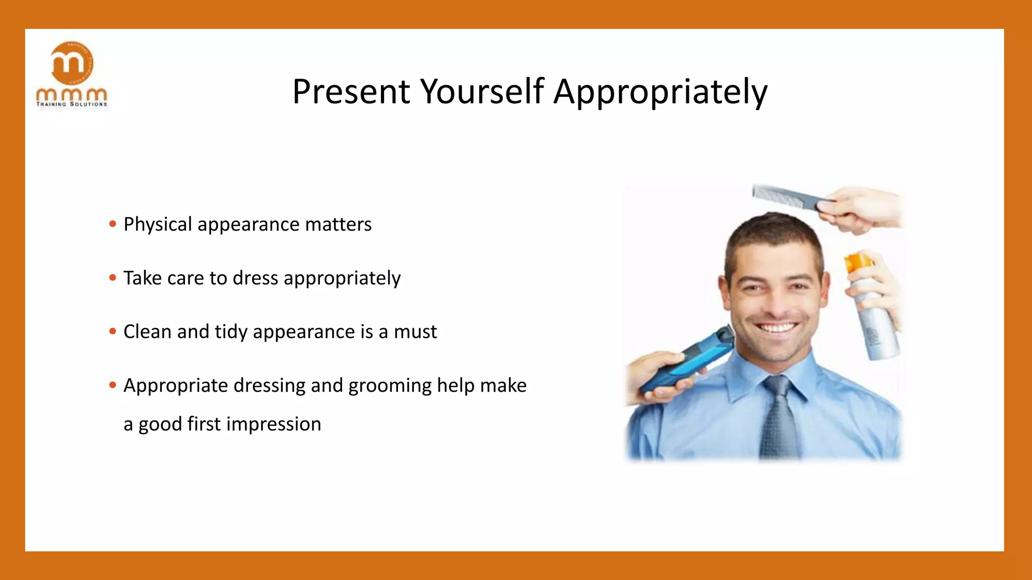 Creating Impactful First Impressions | PPTX