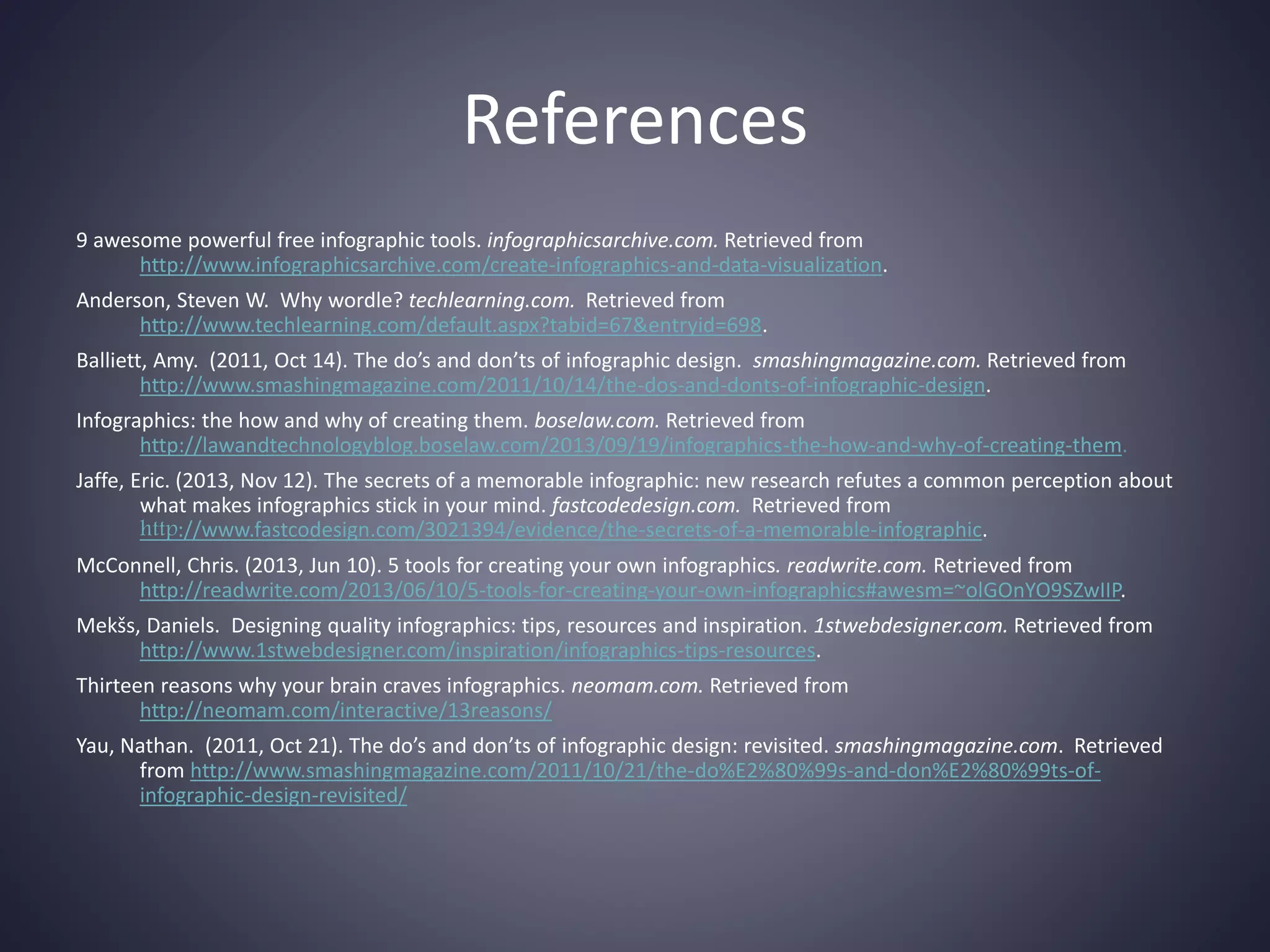 Creating infographics | PPTX