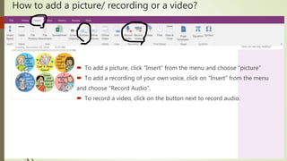 Creating interactive lesson using OneNote | PPT