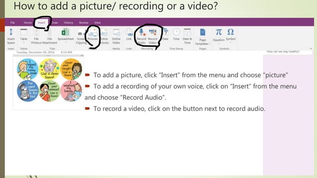 Creating interactive lesson using OneNote | PPT