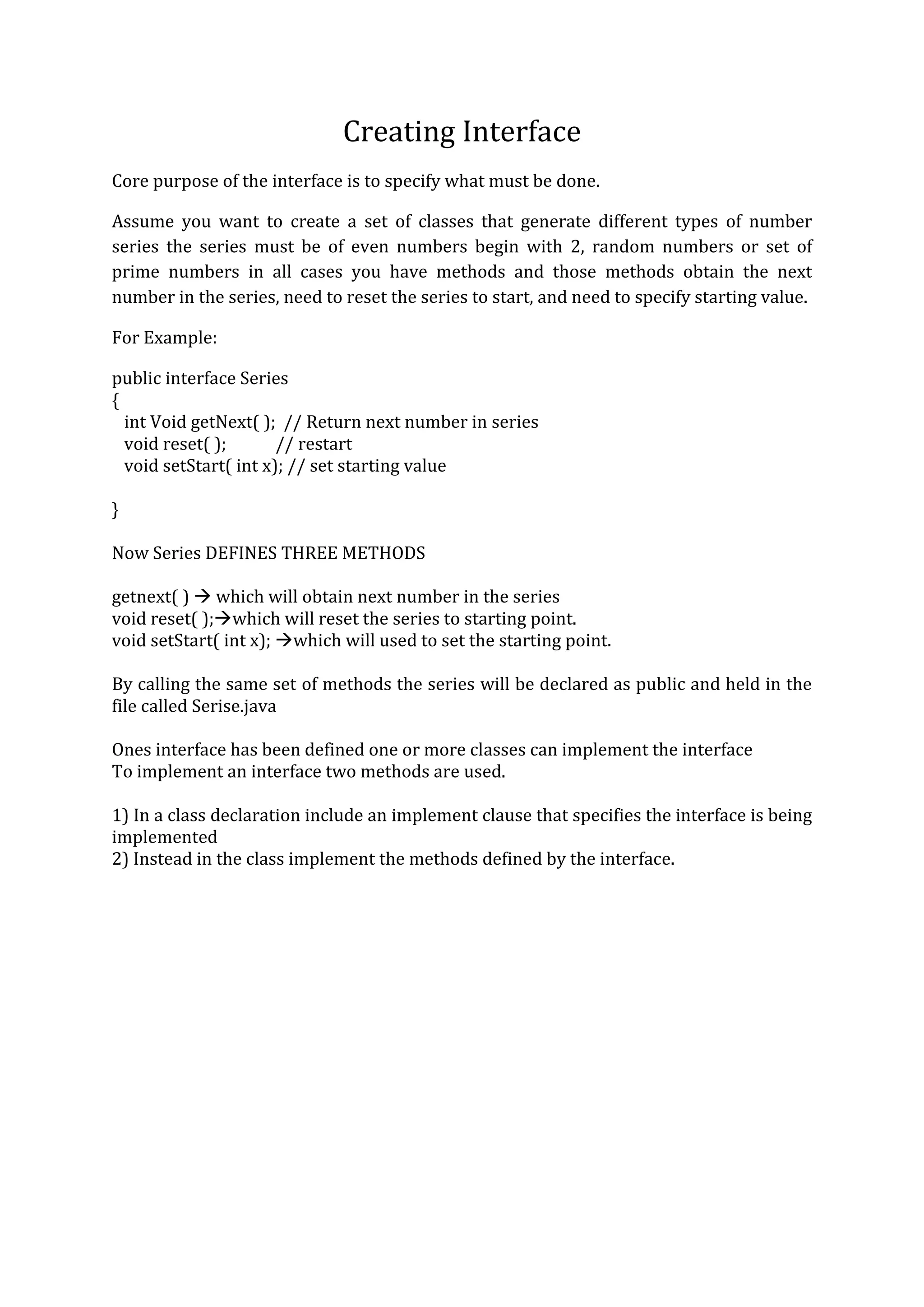 Creating Interface Practice Program 6 Docx