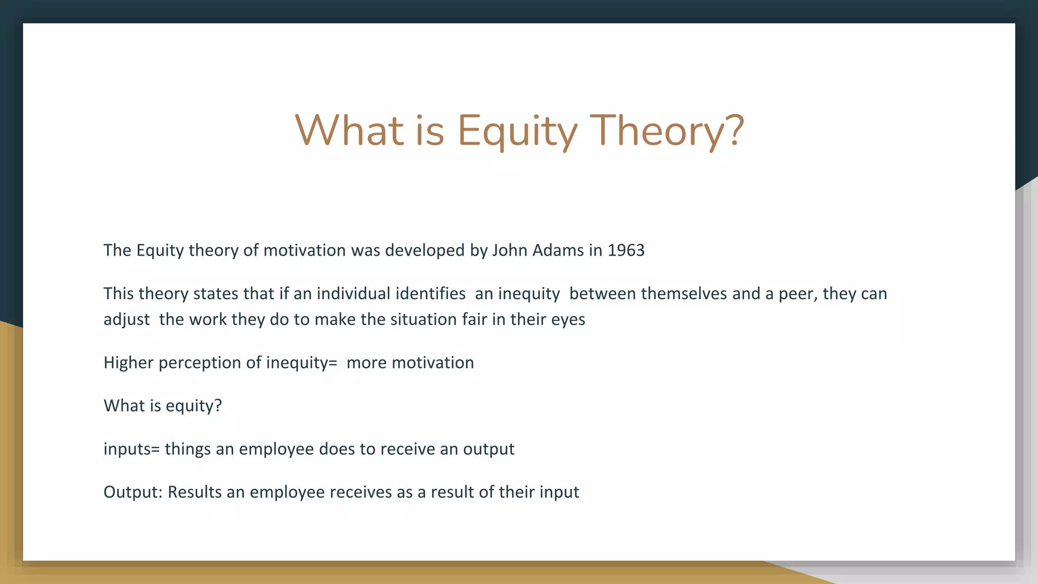 Creating Job Enrichment and Equity Theory .pptx