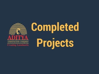 Aditya Constructions Company Hyderabad Projects,Profile,Contact Address ...