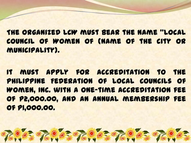 Creating lcws and strenghthening of lcw initiatives | PPTX