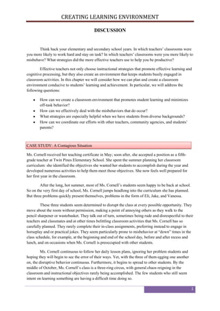 Creating learning environment | PDF