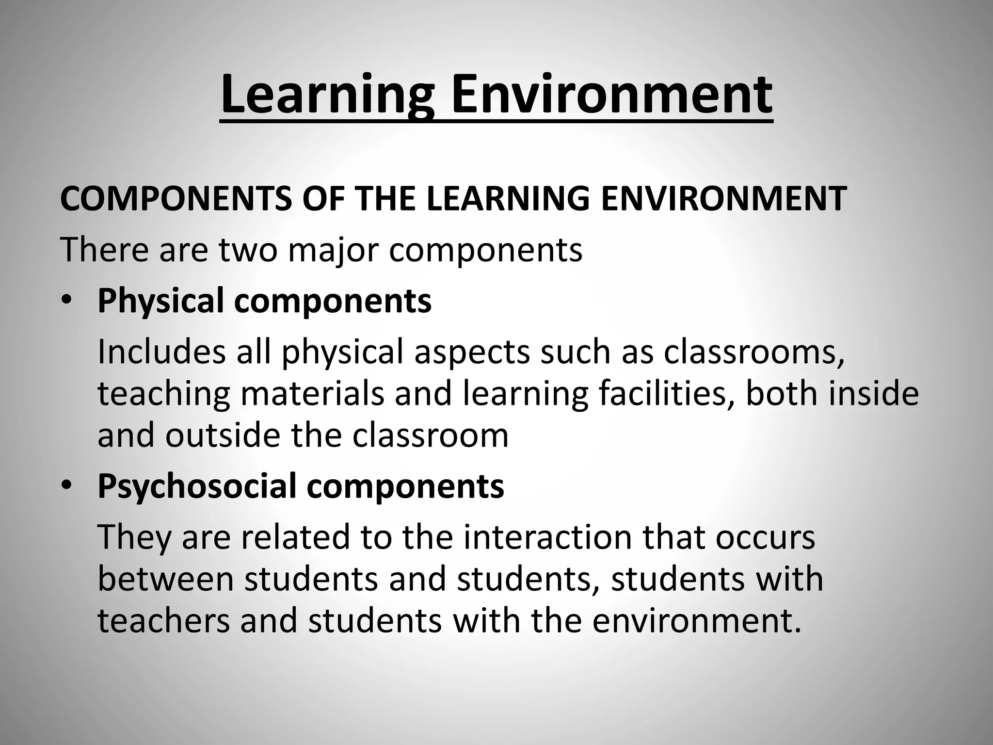 Creating learning Environment.pptx