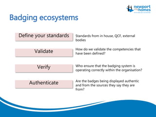 Creating learning pathways with Open Badges | PPTX