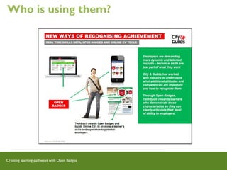 Creating learning pathways with Open Badges | PPT