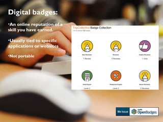 Creating learning pathways with Open Badges | PPT