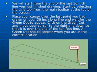 Creating lines in sketchup | PPT