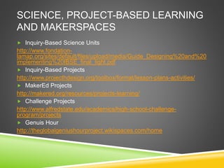 Creating makerspaces for stem in your science classroom | PPT