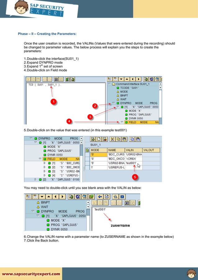 Creating mass users using e_catt | PDF