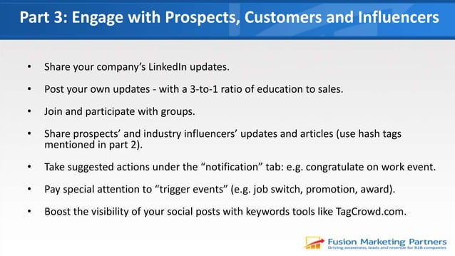 Creating Profitable Sales Connections | PPT