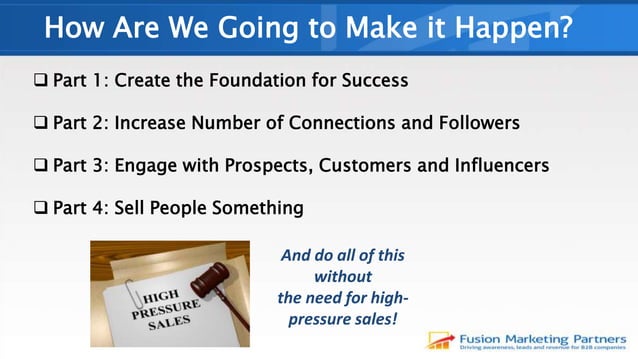 Creating Profitable Sales Connections | PPT