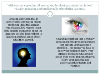 Creating Meaningful Content | PPTX