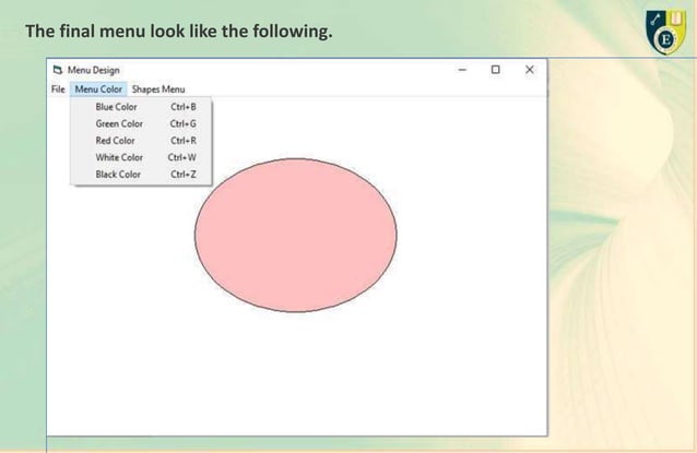 Creating menu in visual basic 6 | PPT