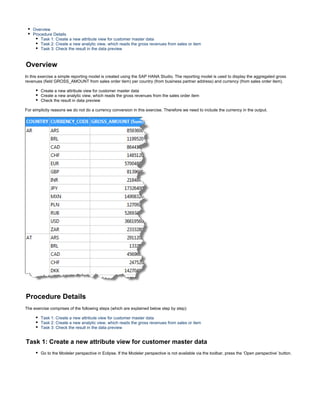 Creating modeled views | PDF