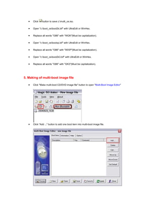 Creating Multi Boot DVD | DOC
