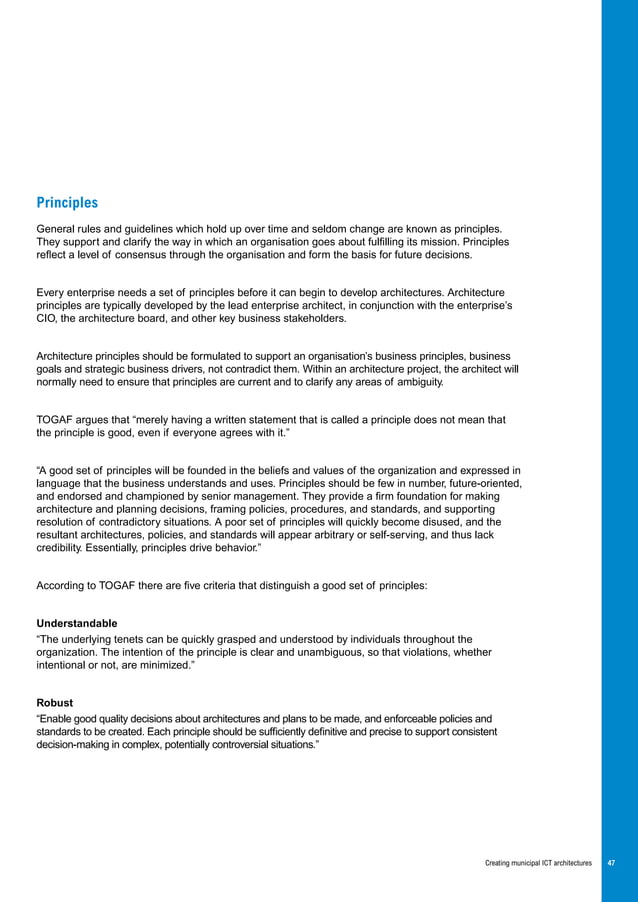 Creating Municipal ICT Architectures - A reference guide from Smart ...