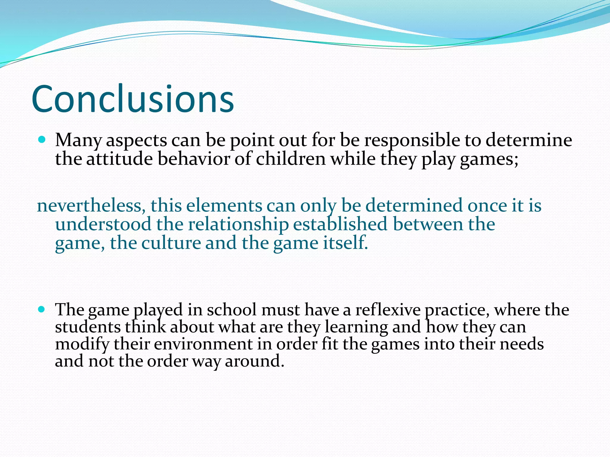 Creating new games for physical education classes | PPT