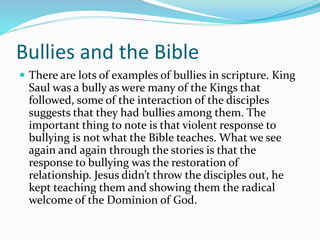 Creating non bullying communities | PPT