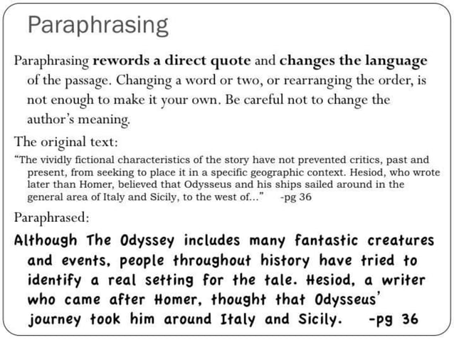 Creating notecards for a research paper | PPT