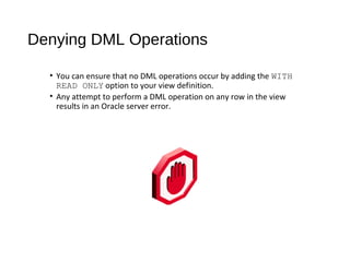 Creating other schema objects | PPT