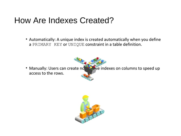 Creating other schema objects | PPT
