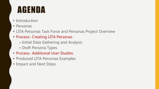 Creating Personas: For the Enrichment of the User Experience Community ...