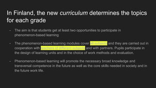 Creating phenomenon based learning course | PDF