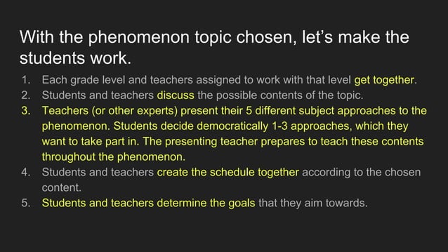 Creating phenomenon based learning course | PDF