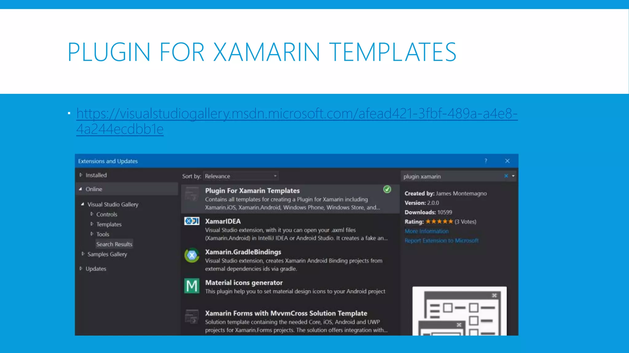Unleash the power of code reuse - creating plugins for Xamarin | PPT