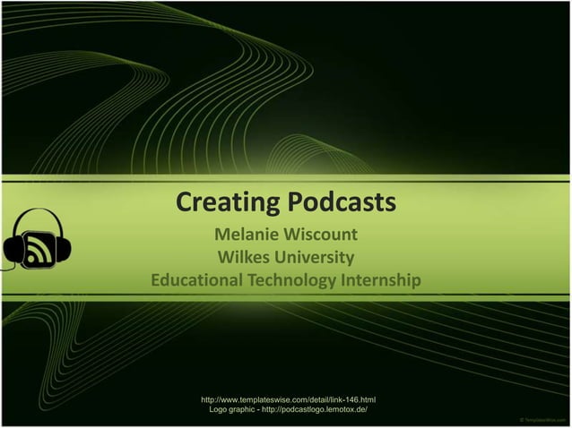 Creating podcasts | PPT