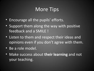 Creating positive class atmosphere | PPT