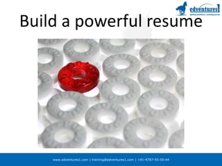 Creating powerful resumes | PPT