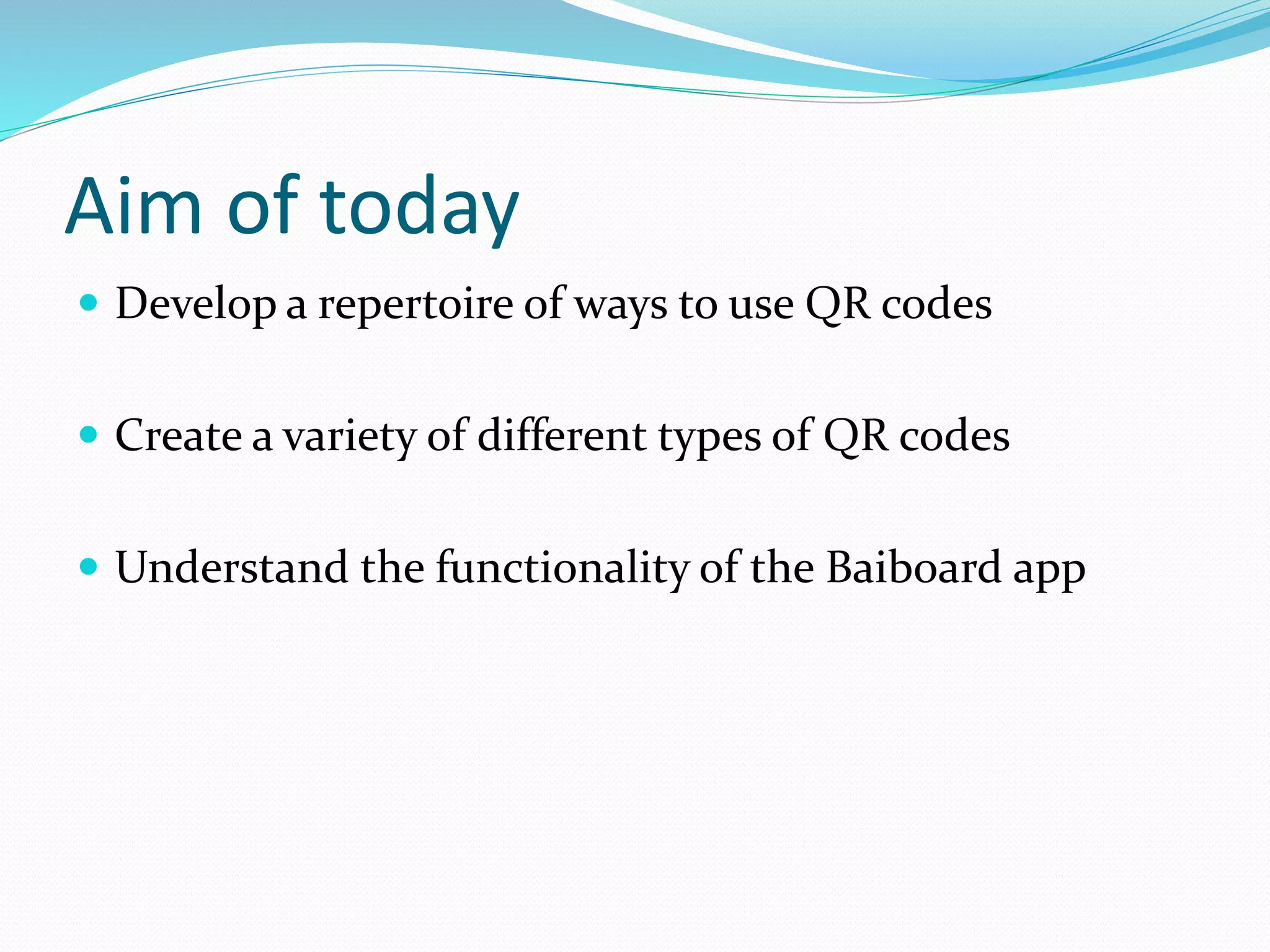 Creating qr codes pl | PPTX
