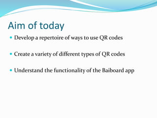 Creating qr codes pl | PPTX