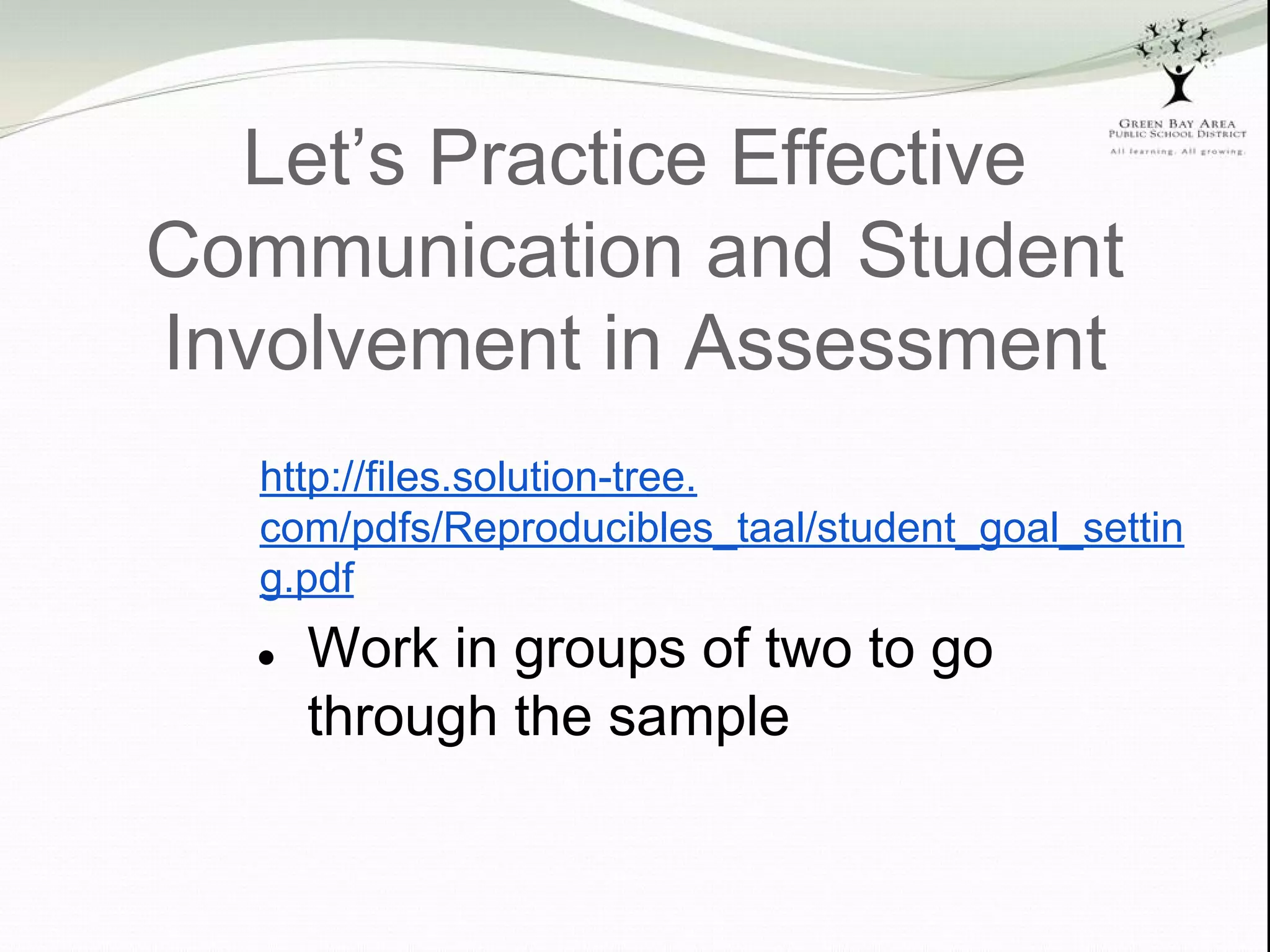 Creating quality assessments | PPT