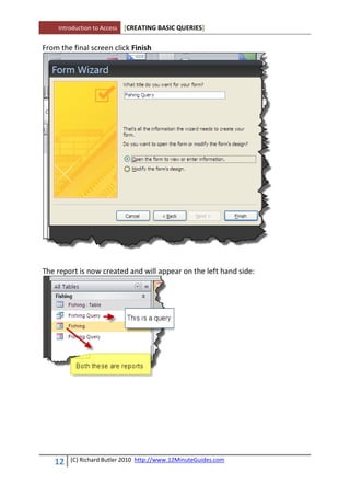 Creating queries in_access_2007_ecdl | PDF