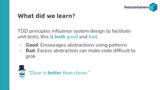 Creating Realistic Unit Tests with Testcontainers | PDF