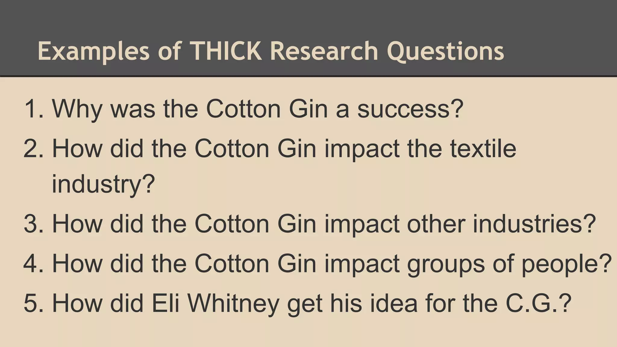 Creating research questions | PPTX