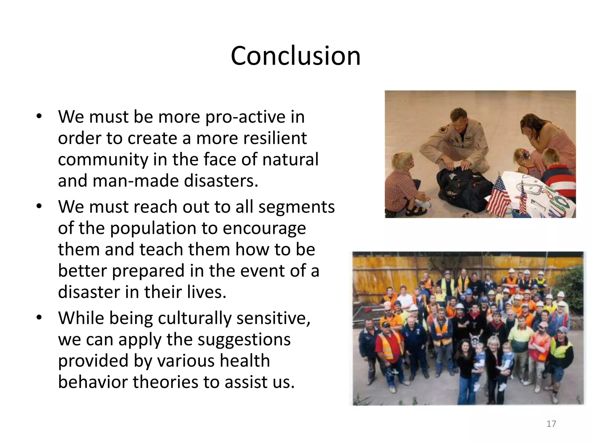 Creating Resilient Communities | PPTX